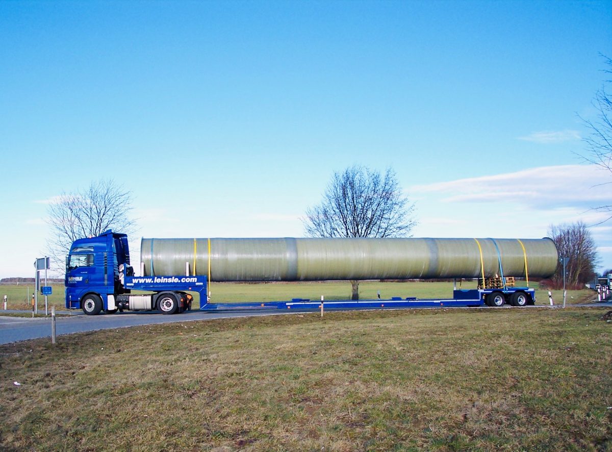 Offenes Tiefbett | Leinsle GmbH - Spedition und Transporte